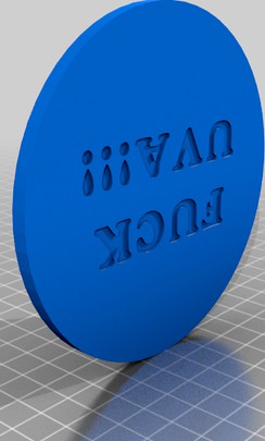 Virginia Tech Coaster by bxlaster0611 3d model