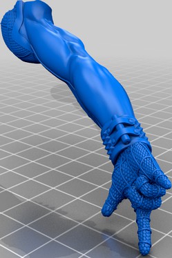 Spider Punk 3D PRINTING FIGURINE ASSEMBLY 3D MODEL 3D print model by ...