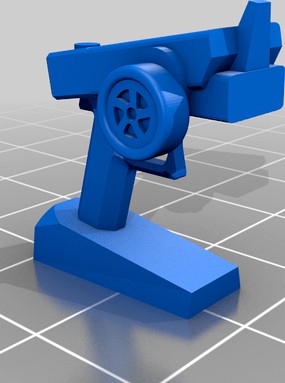 SCALED RC CONTROLLER for scale garage ( 1:10 scale) by antigacho 3d model