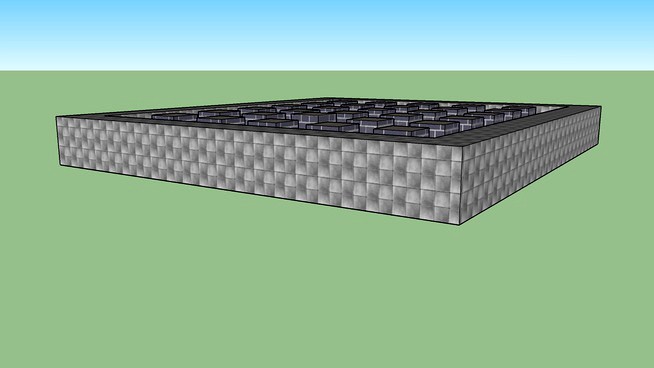 Bomberman - Battle Map 01 3d model