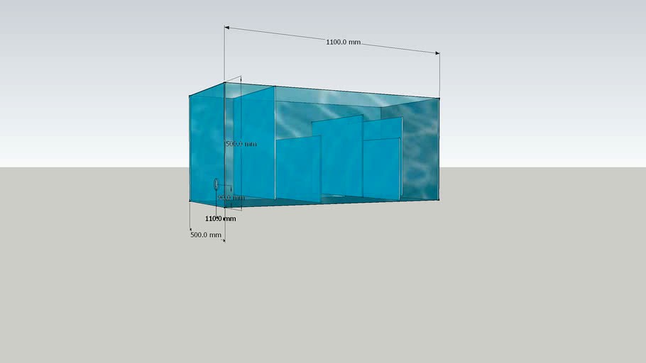 fresh water sump 3d model