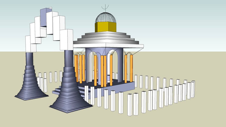 Shiv Temple 3d model