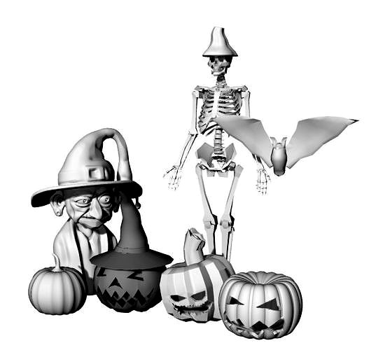 Halloween model | 3D