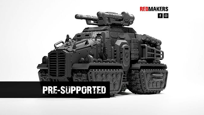 Imperial military force Heavily armored vehicle | 3D model