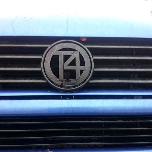 T4 Logo Front und Heck | 3D model