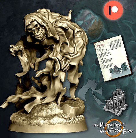 Spectre - Presupported - Modular | 3D model