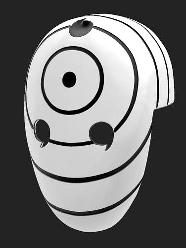 Obito war mask | 3D model