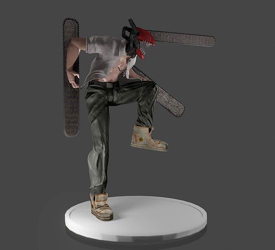 Denji Chainsaw Man PRINT READY | 3D model
