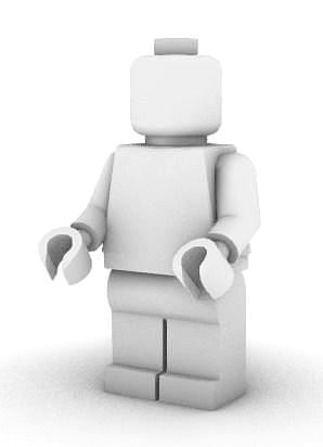 lego man | 3D model