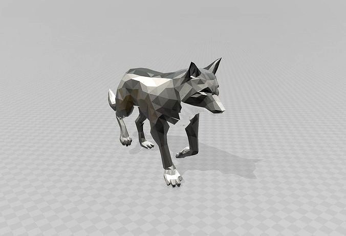 Wolf STL | 3D model