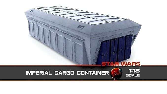 Star Wars Imperial Cargo Container 1-18 scale | 3D model