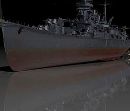 IJN Tone 3d model