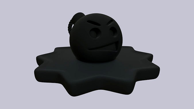 Serious Sam Bomb Logo with Base | 3D model