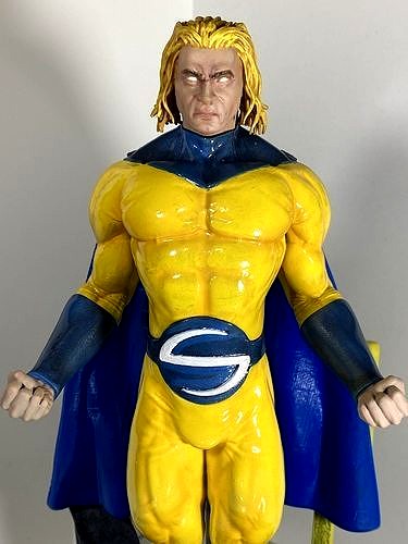 SENTRY 3D PRINTING FIGURINE ASSEMBLY 3D MODEL | 3D