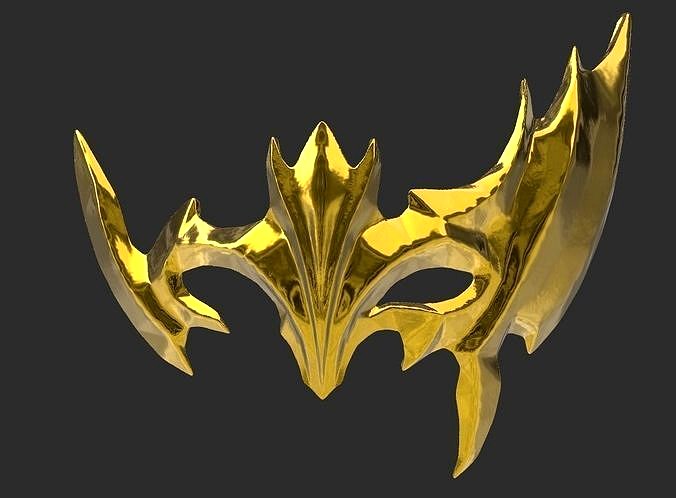 Dragon scale mask | 3D model