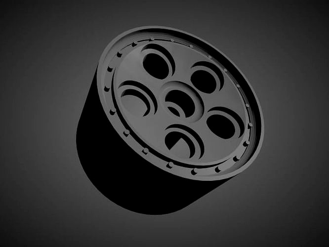 Rotiform DIA rims with Brakes and tires for Hot Wheels | 3D model