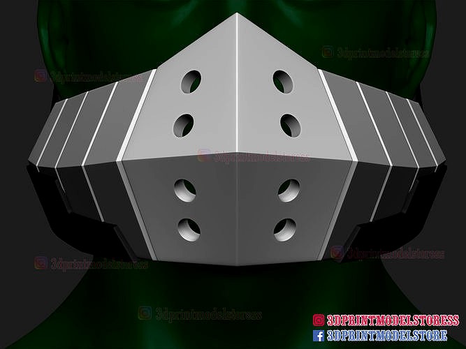 Deku Cosplay Mask - My Hero Academia | 3D model