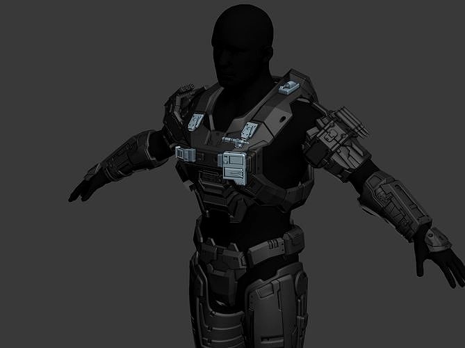 Modular Reach Tactical Patrol 3D Print File | 3D model