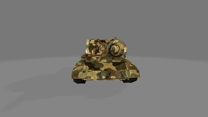 The Charioteer FV4101 Tank 3d model