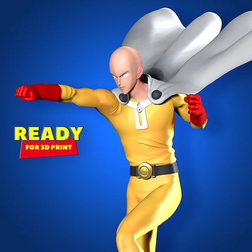 One-Punch Man | 3D model