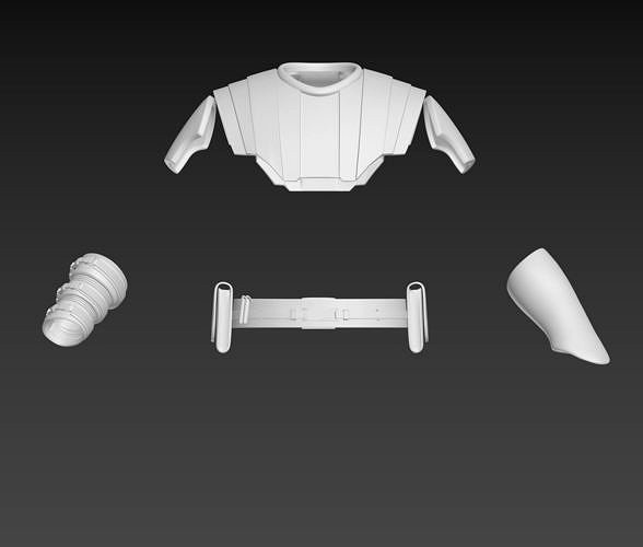 Star Wars Anakin Skywalker General Armor Cosplay | 3D model