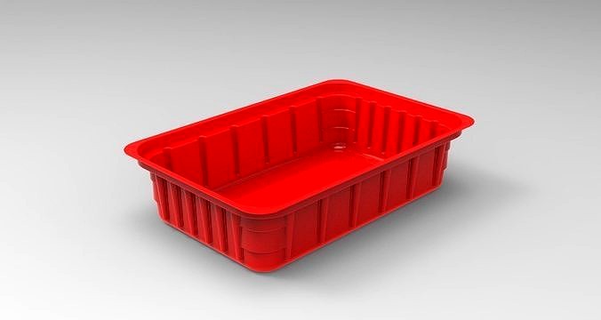 Plastic Tray 3D Model | 3D