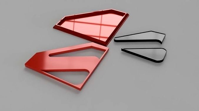 Superman Chest Emblem | 3D model