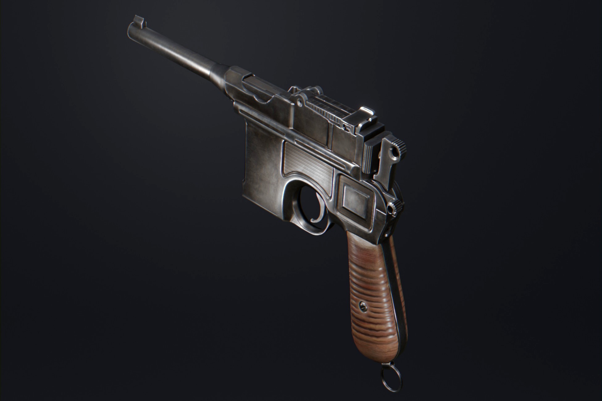 Mauser C96 3d model