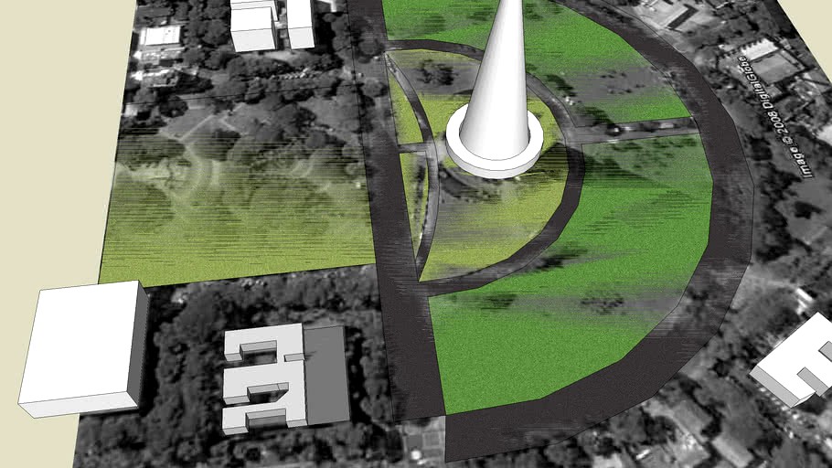 Catedral de maringa 3d model