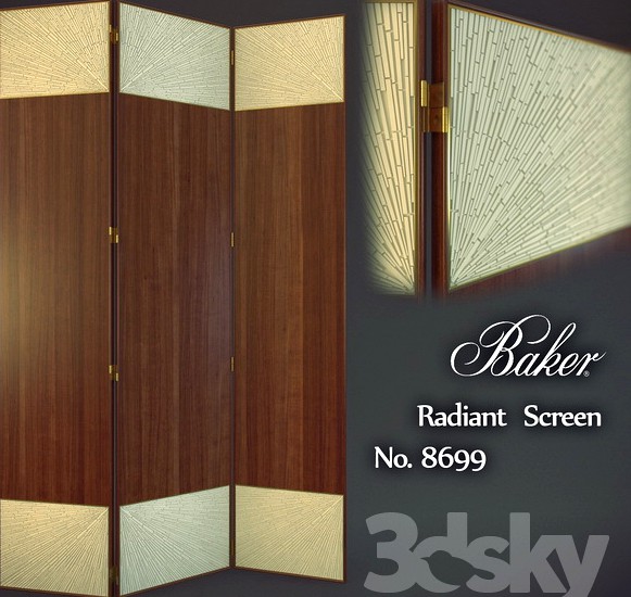 Radiant Screen 3d model