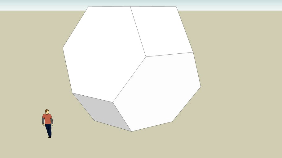 6x4+8x6side Rhombic Forms 3d model