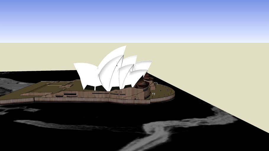 Sydney Opera House 3d model