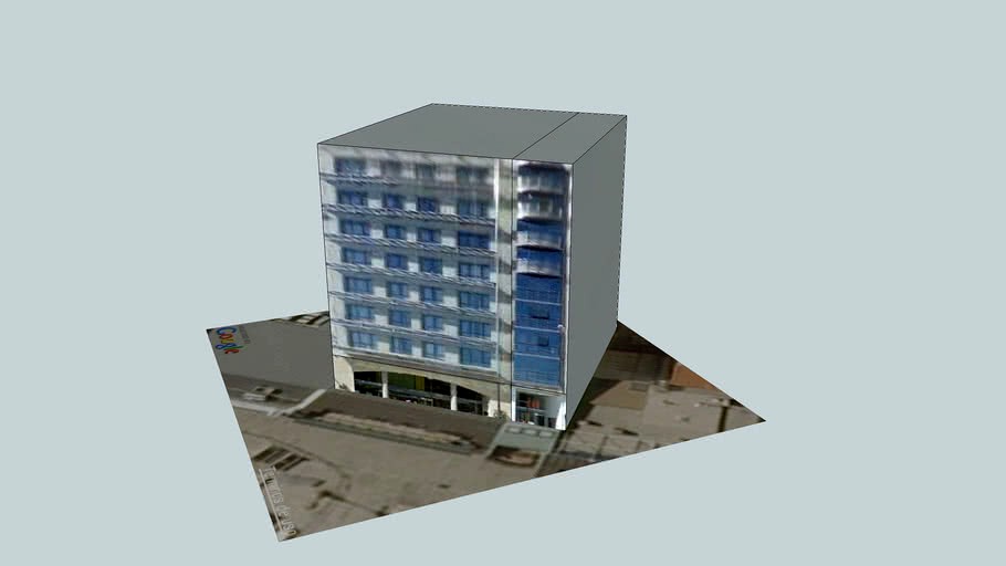 Edificio los Cantones (parte 4) 3d model