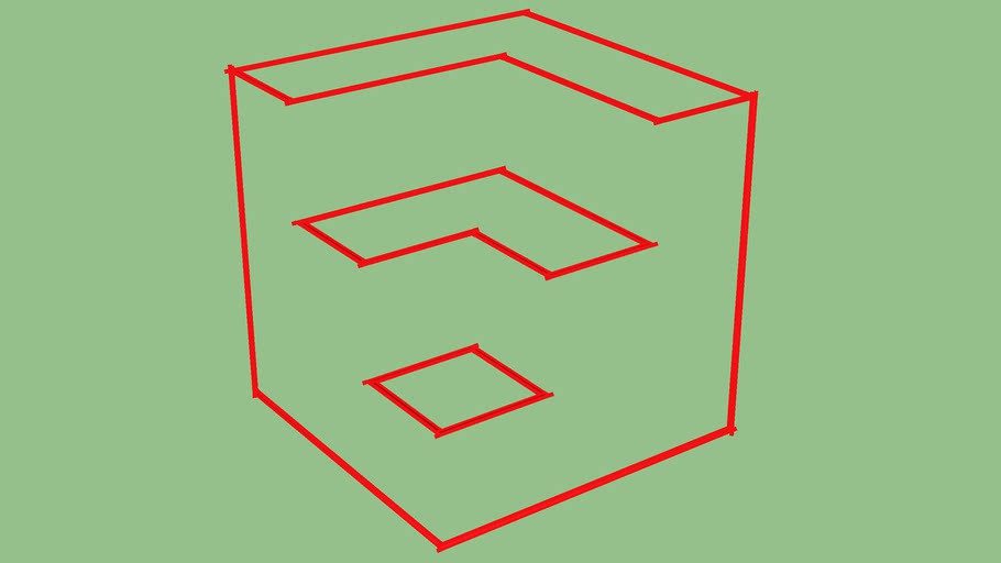 Trimble SketchUp Style Builder Logo - August 2012 3d model