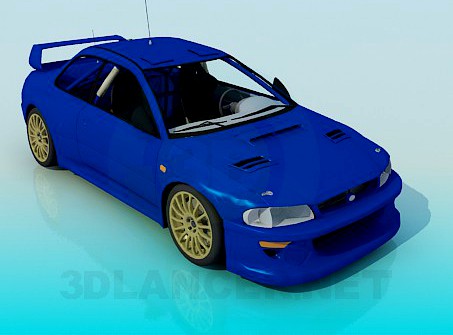 3D Model Subaru impreza