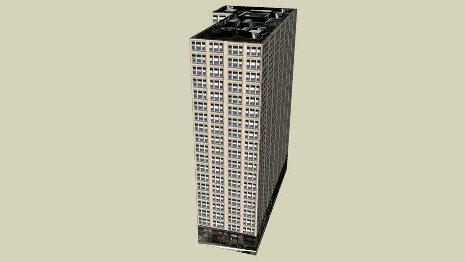 edificio l 3d model