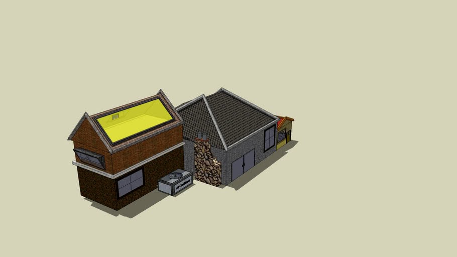 Big House 3d model