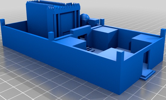 Beis Hamikdash by LIpaBergstien 3d model