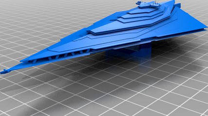 Resurgent Class Star Destroyer by KuatDriveYards 3d model