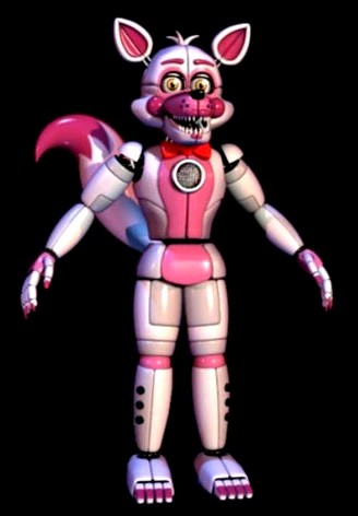 Funtime Foxy FNAF Wearable mask by Jace1969 3d model
