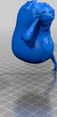 Marvel Legends Scale Doop Figure by ChrisCarapezza 3d model