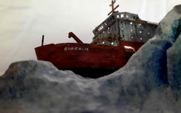 HL2 The Borealis (Aperture's Healy-class Icebreaker) by MoffKalast 3d model
