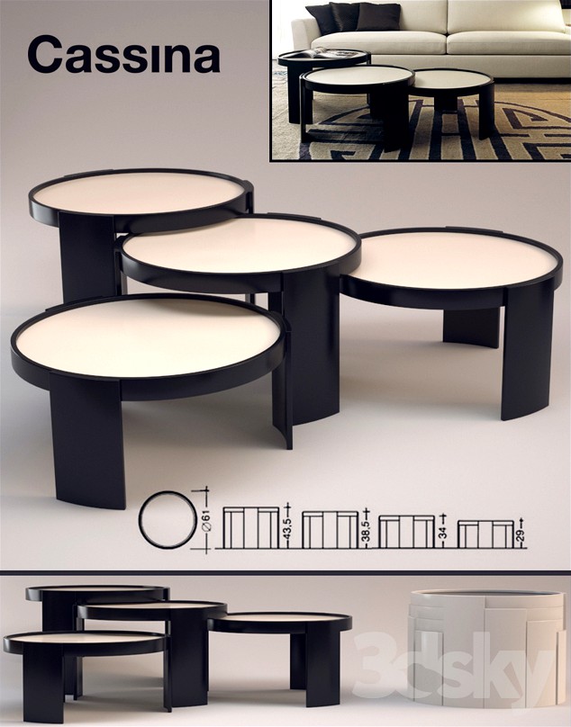 cassina 780/783 3d model