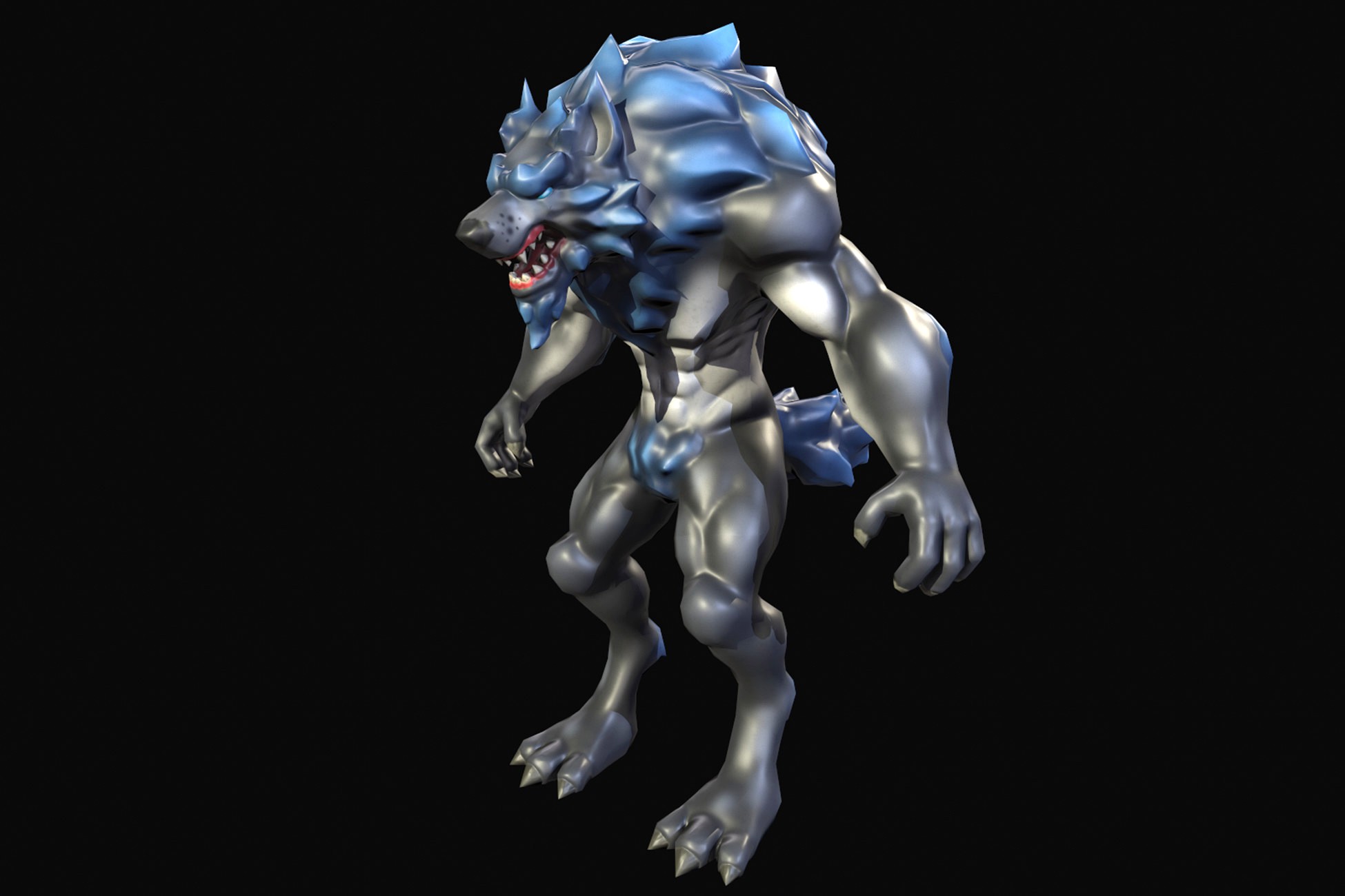 Stylized Werewolf 3d model