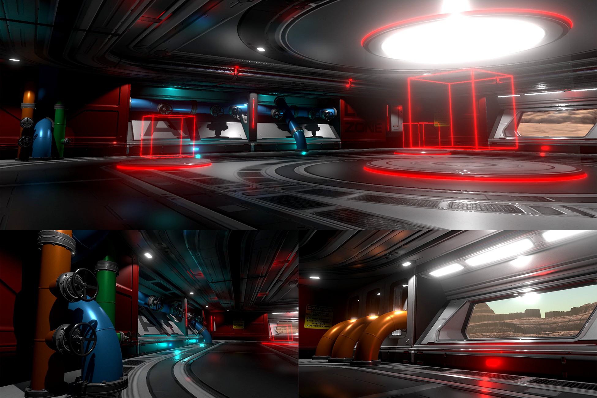 3D Virtual Showroom Vol 6 model