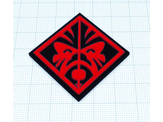 HP OMEN logo by kxcz 3d model