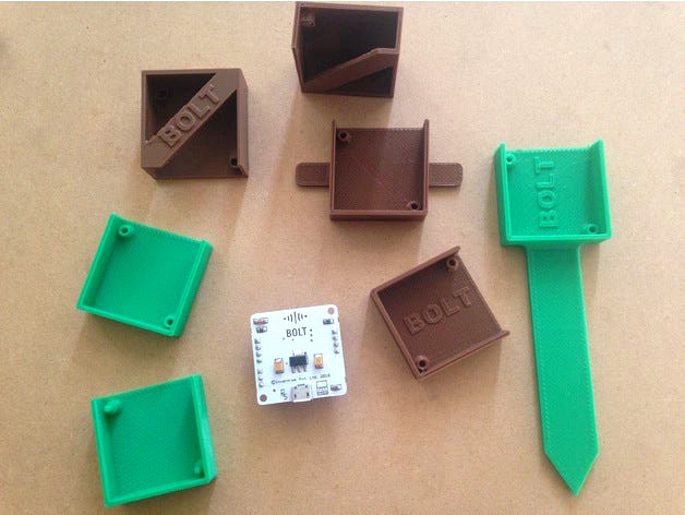 BOLT IoT WiFi Module Holder by CJA3D model
