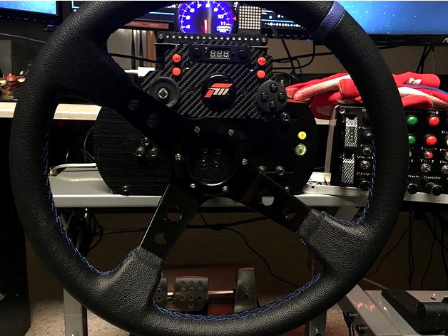 Fanatec CSR Wheel Adapter by matreciman 3d model