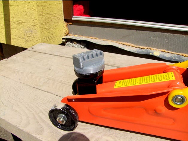 Mercedes Benz car jack adapter by sifosifo 3d model