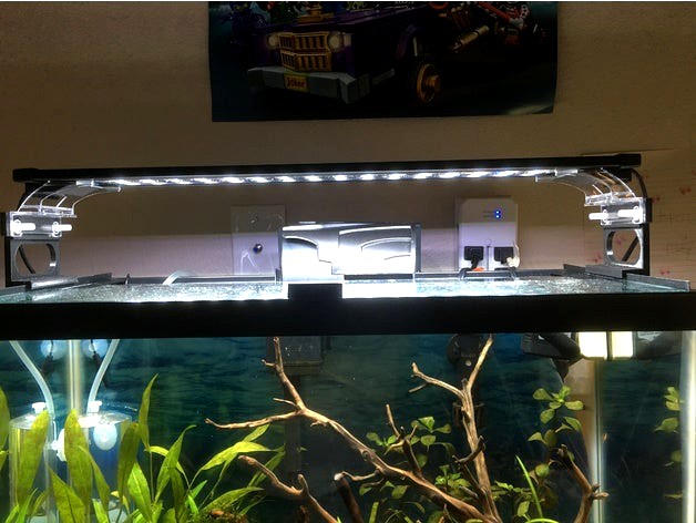 1.5" Riser for Finnex Planted+ 24/7 LED Aquarium Light by winterdd 3d model